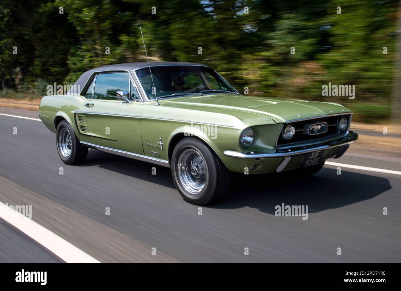 1967 1st generation Ford Mustang GT classic American muscle car Stock ...