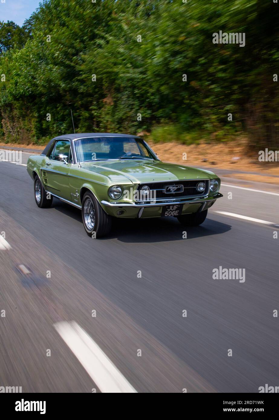 1967 1st generation Ford Mustang GT classic American muscle car Stock ...