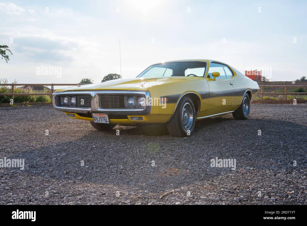 1973 Dodge Charger 440 Magnum American muscle car Stock Photo - Alamy