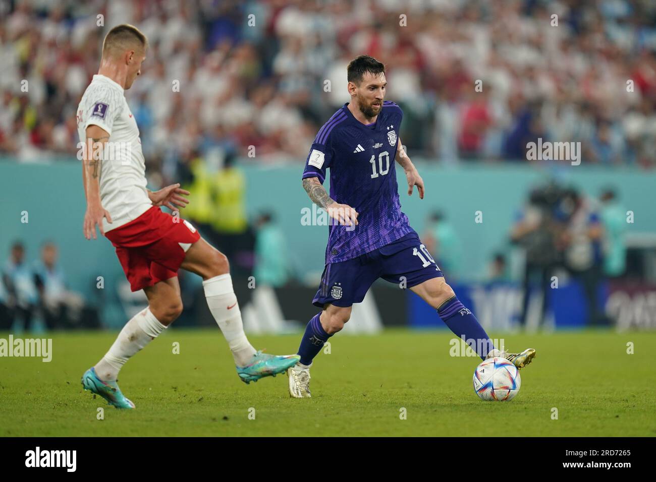 Doha, Qatar, 30, November, 2022. Lionel Messi from Argentina in action ...