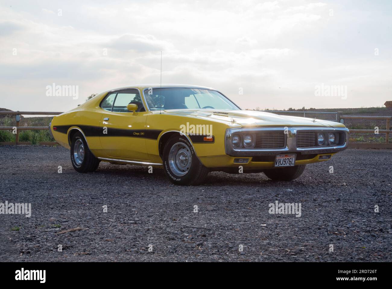 1973 Dodge Charger 440 Magnum American muscle car Stock Photo - Alamy