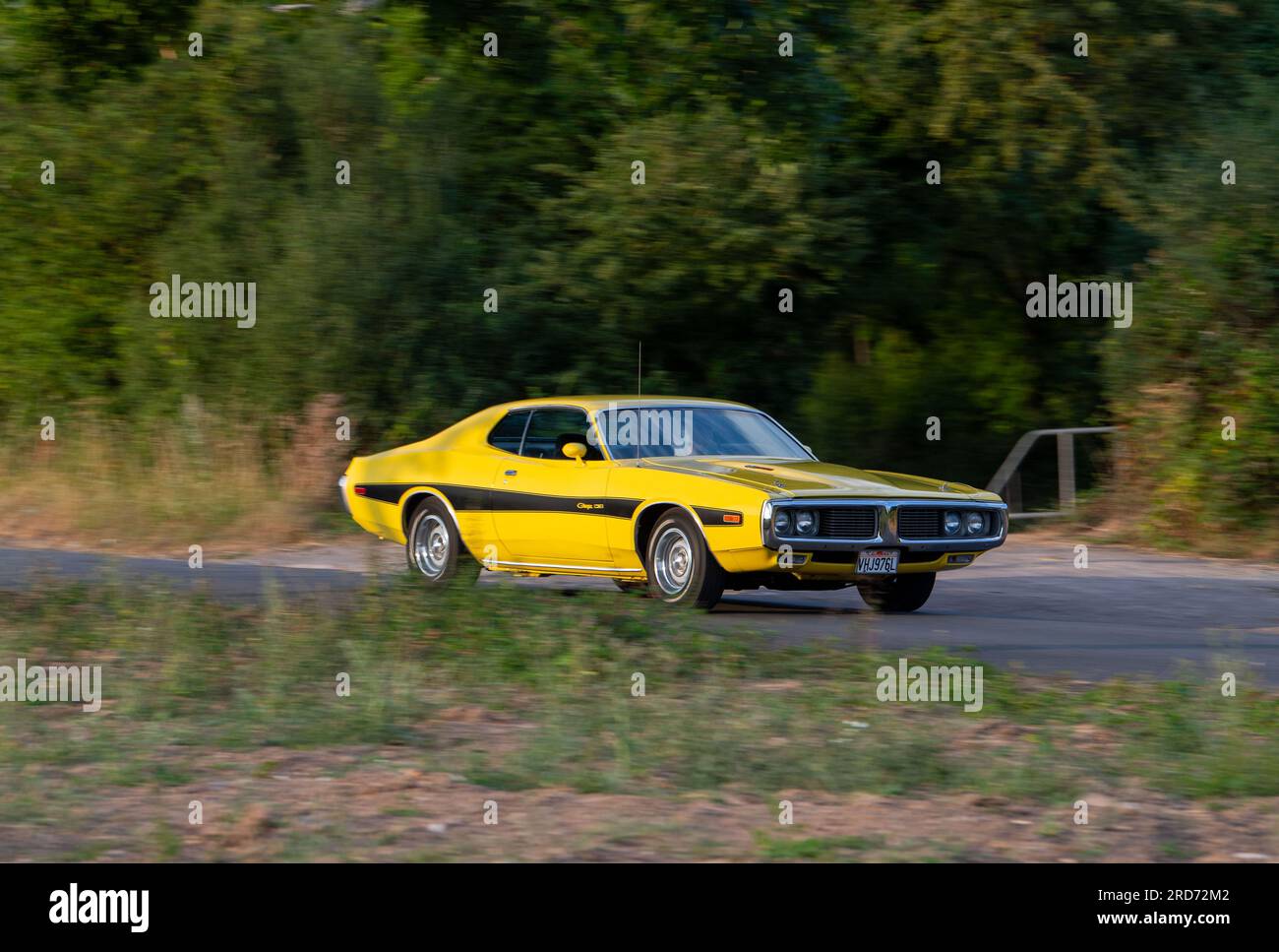 1973 Dodge Charger 440 Magnum American muscle car Stock Photo - Alamy