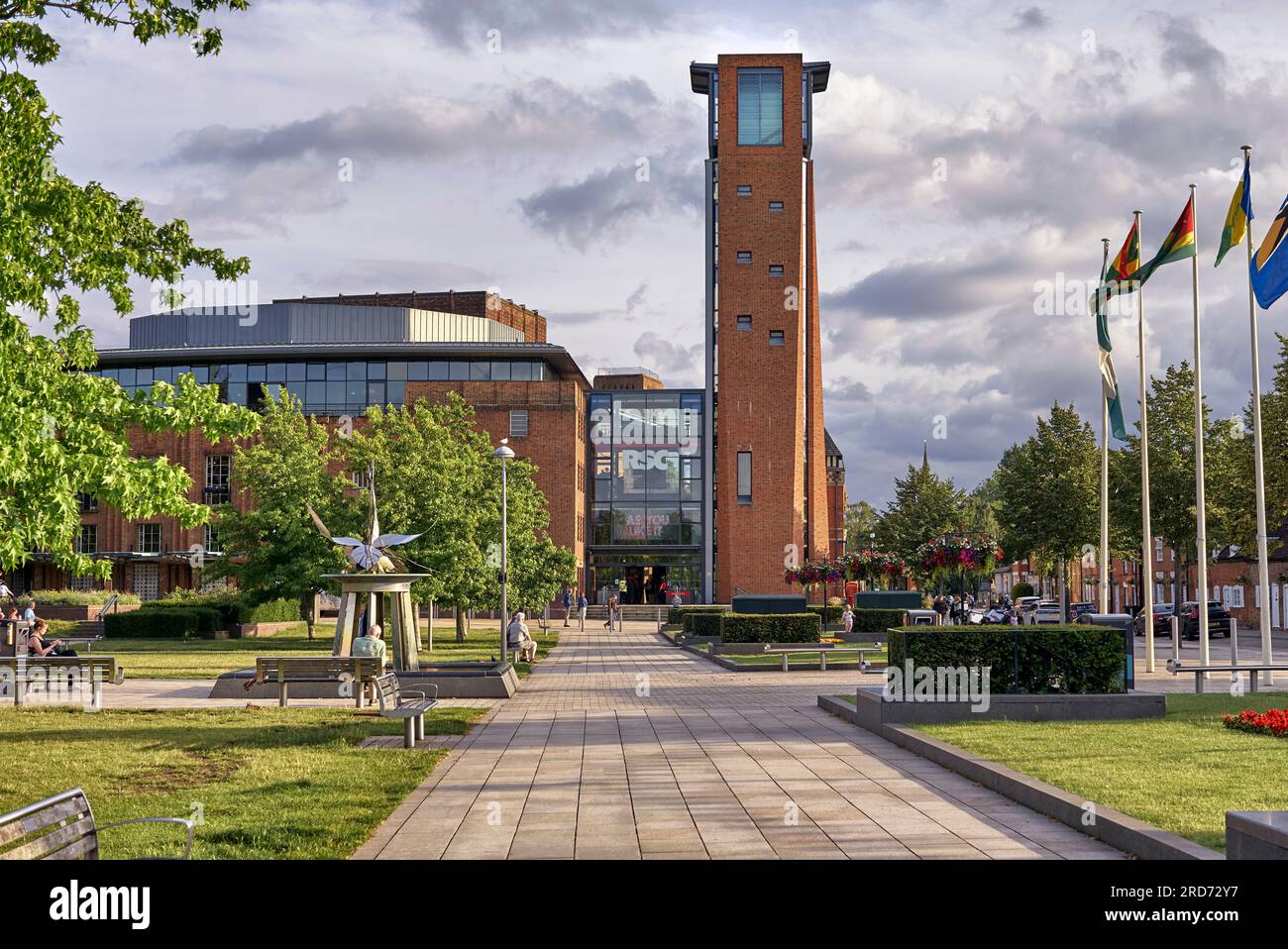 RSC theatre, Stratford upon Avon, Royal Shakespeare theatre, Waterside ...