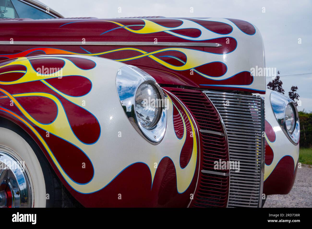 George Barris built 1937 Ford 'Teen Angel' 60s built custom car Stock ...