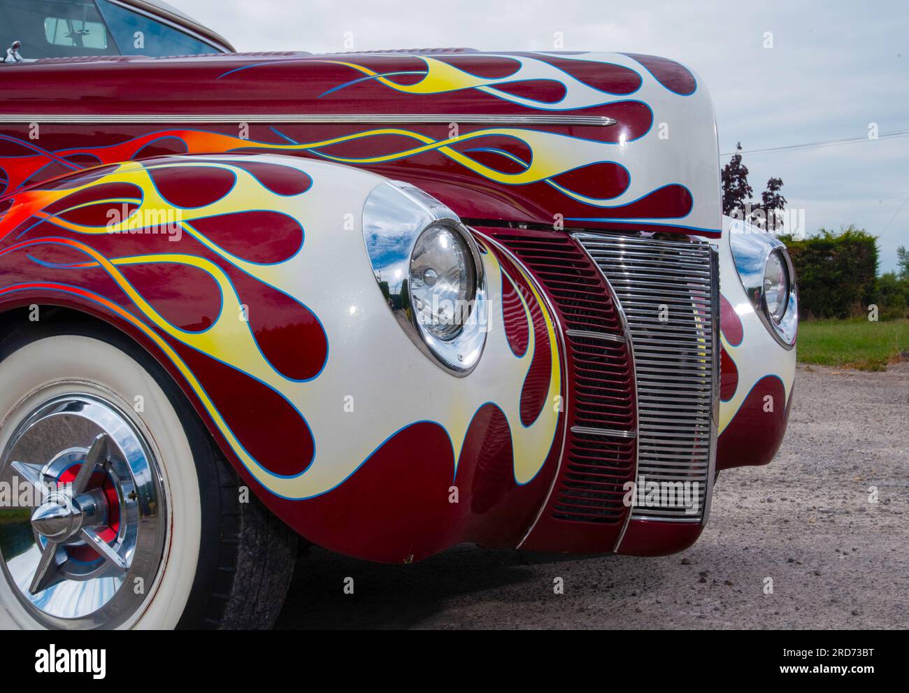 George Barris built 1937 Ford 'Teen Angel' 60s built custom car Stock ...