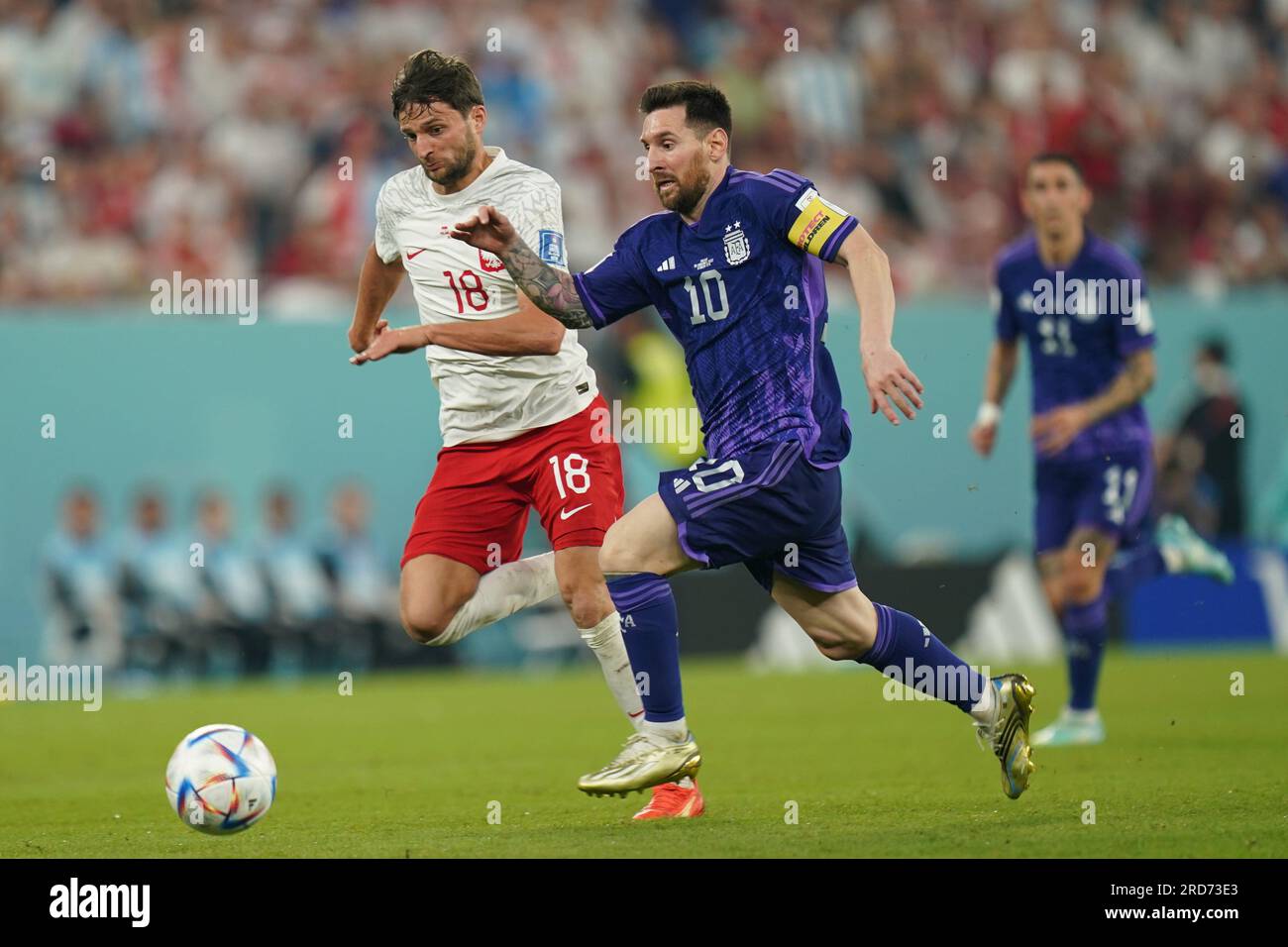 Doha, Qatar, 30, November, 2022. Lionel Messi from Argentina in action ...