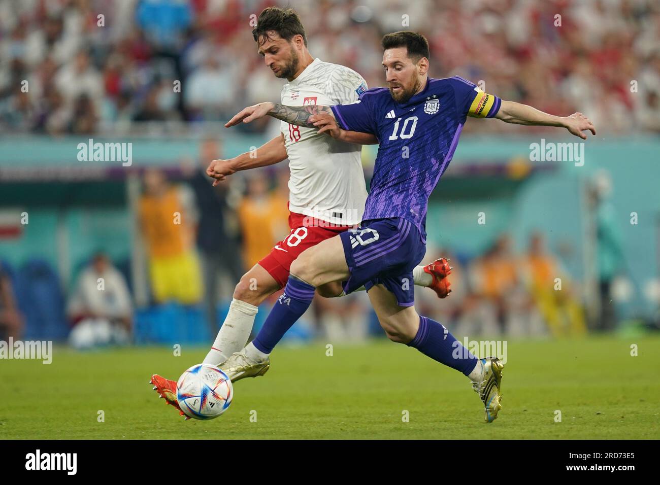 Doha, Qatar, 30, November, 2022. Lionel Messi from Argentina in action ...