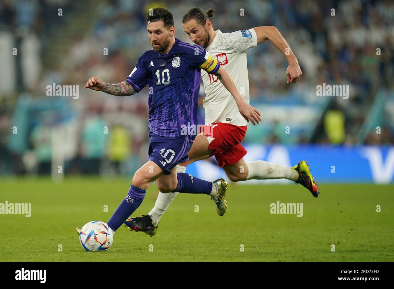 Doha, Qatar, 30, November, 2022. Lionel Messi from Argentina in action ...