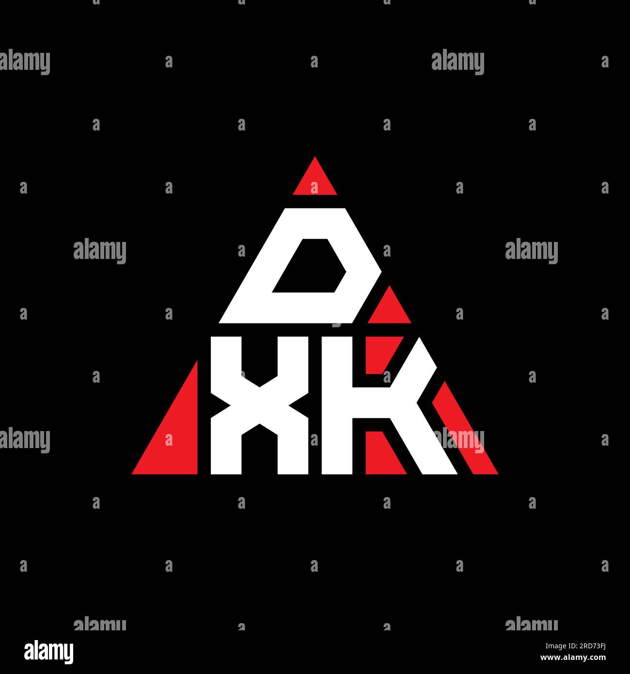 Dxk monogram Stock Vector Images - Alamy