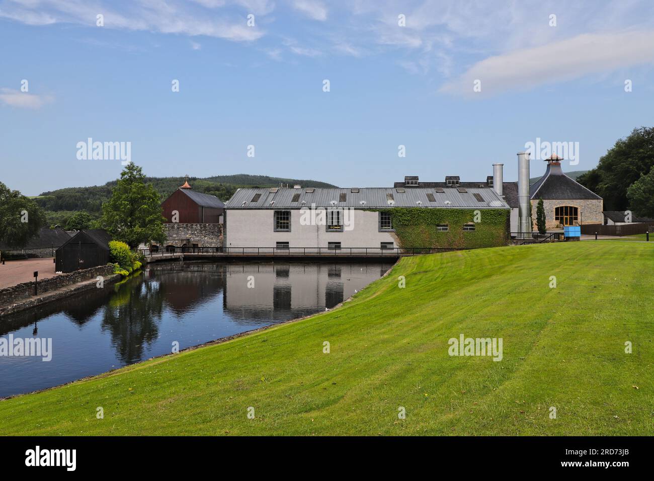 Exterior of Glenfiddich Distillery Dufftown Scotland July 2023 Stock ...