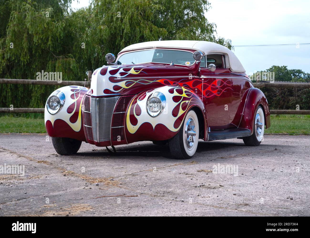 George Barris built 1937 Ford 'Teen Angel' 60s built custom car Stock ...