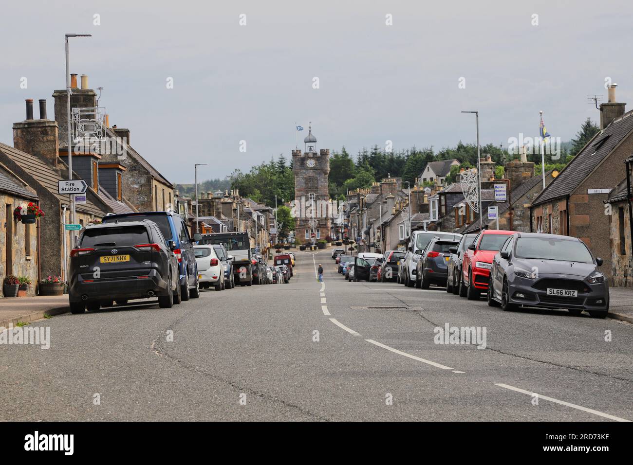 Dufftown clock tower hi-res stock photography and images - Alamy
