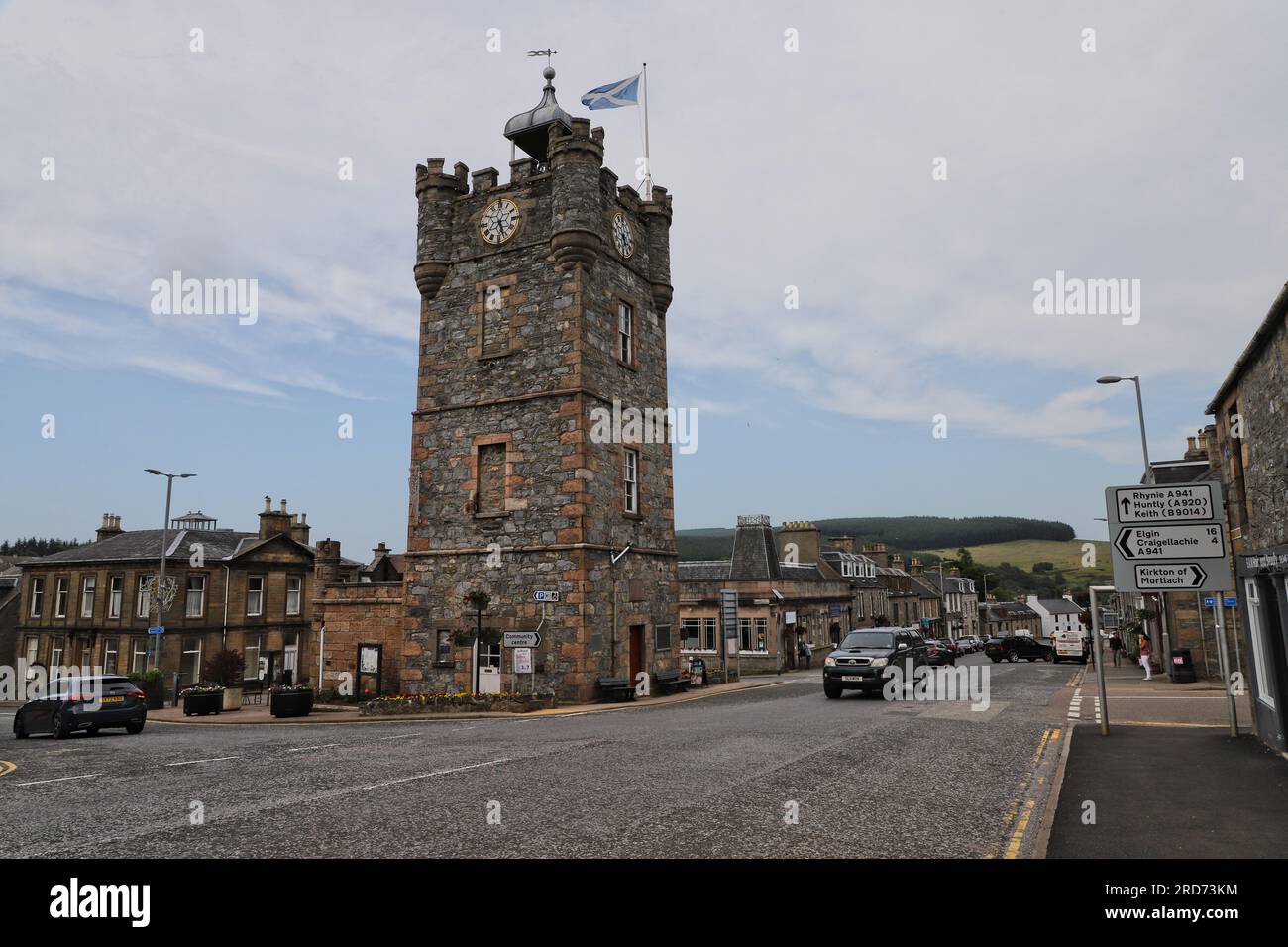 Dufftown village hi-res stock photography and images - Alamy