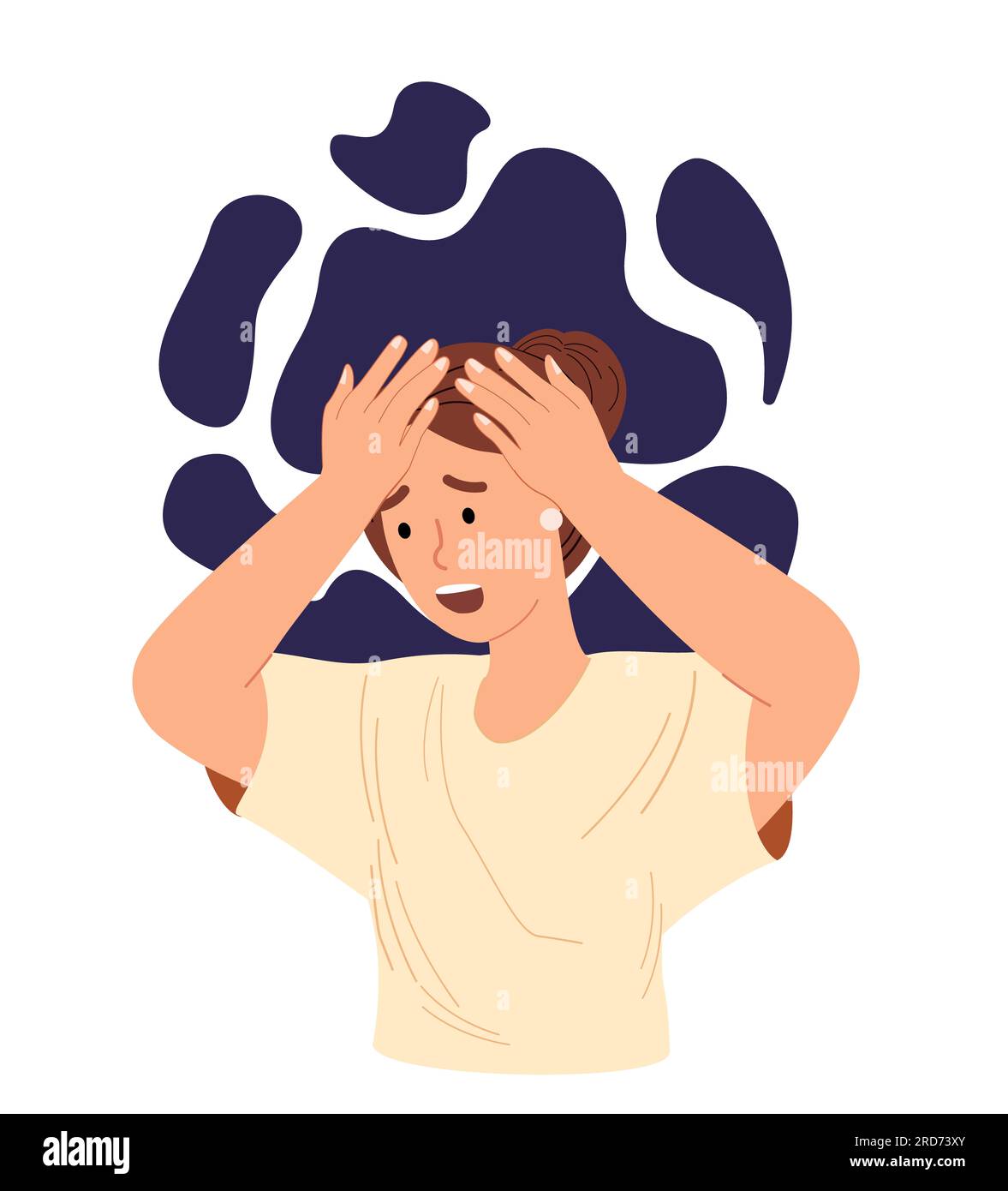 Trauma stressed Cut Out Stock Images & Pictures - Alamy