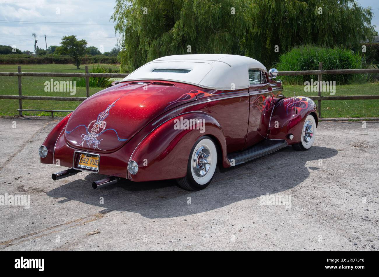 George Barris built 1937 Ford 'Teen Angel' 60s built custom car Stock ...
