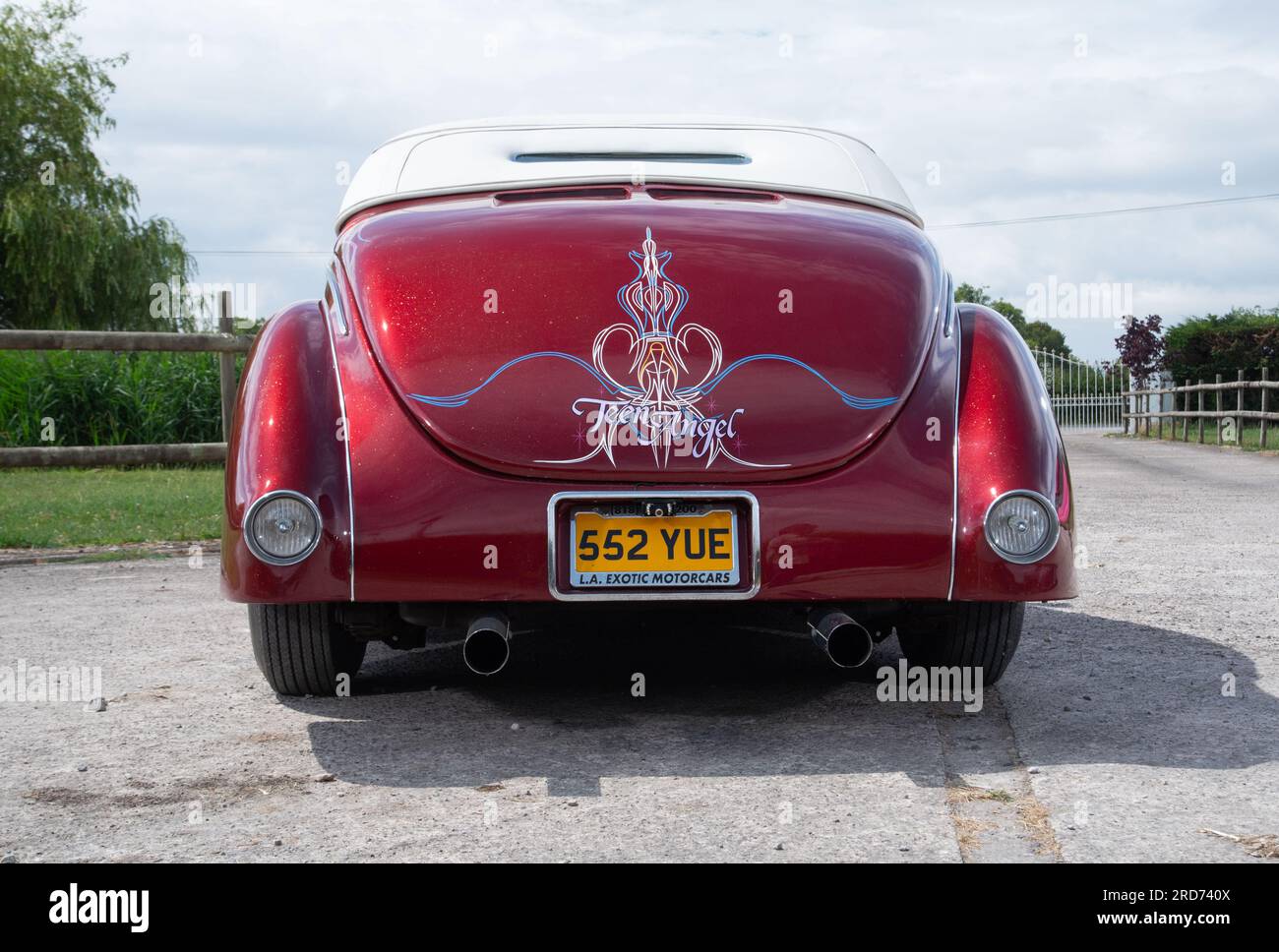 George Barris built 1937 Ford 'Teen Angel' 60s built custom car Stock ...