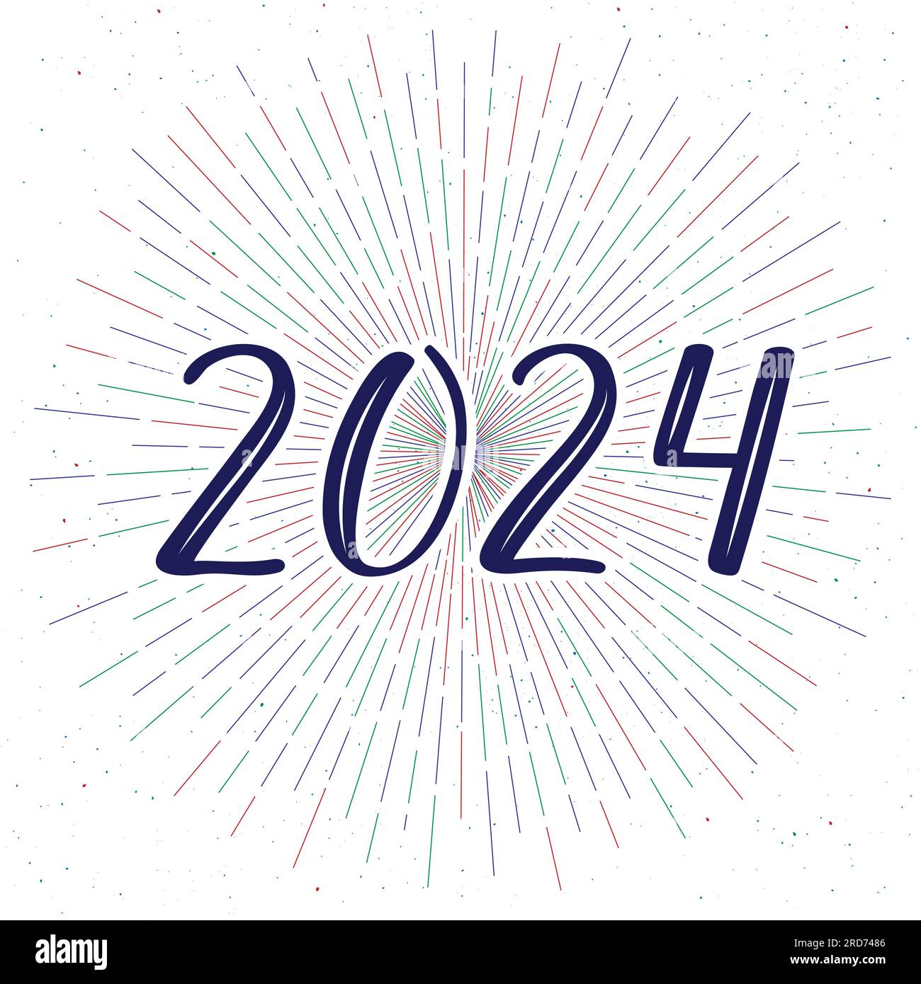 2024 numbers Stock Vector Images - Alamy