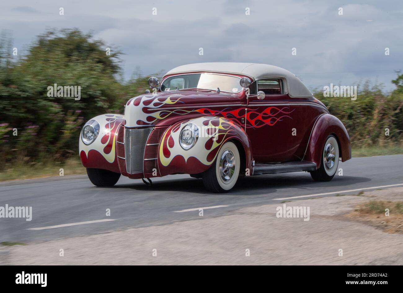 George Barris built 1937 Ford 'Teen Angel' 60s built custom car Stock ...