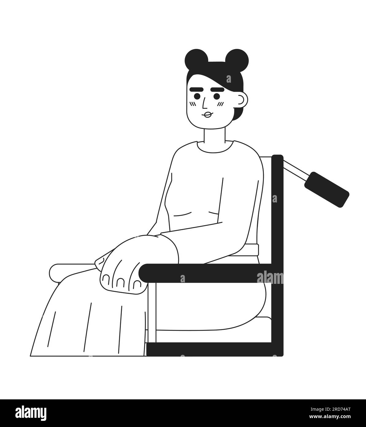 Disability user Black and White Stock Photos & Images - Alamy