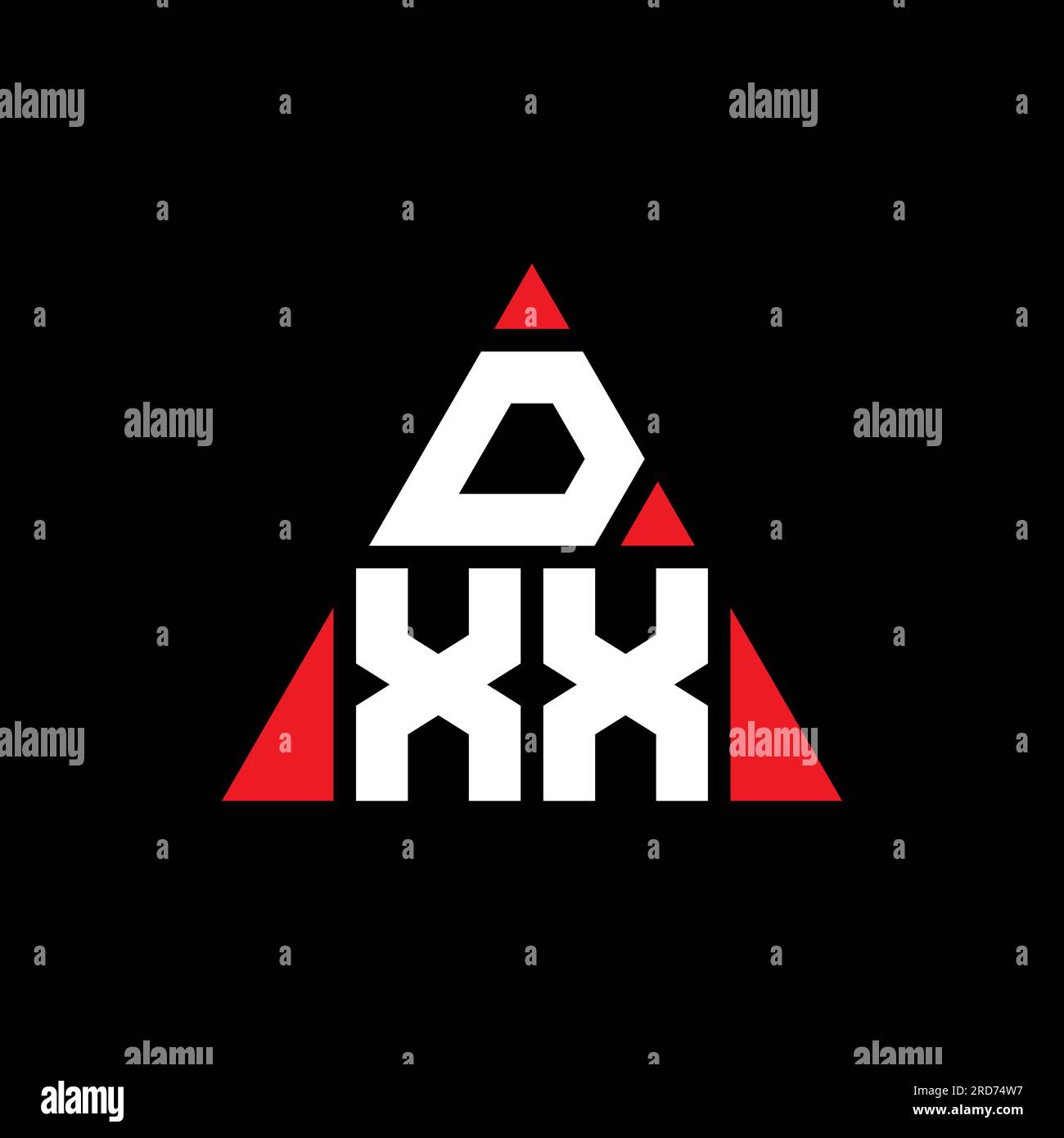 Dxx logo design hi-res stock photography and images - Alamy