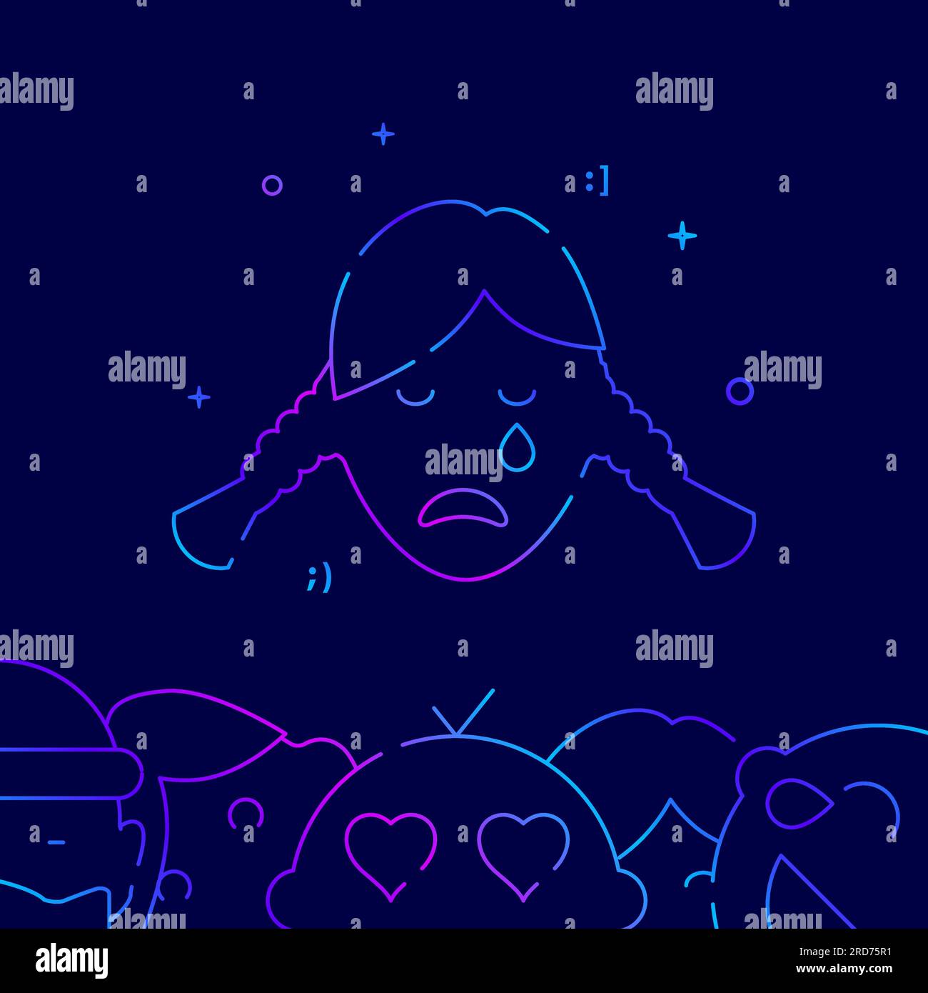 Smiley visage emoji hi-res stock photography and images - Alamy