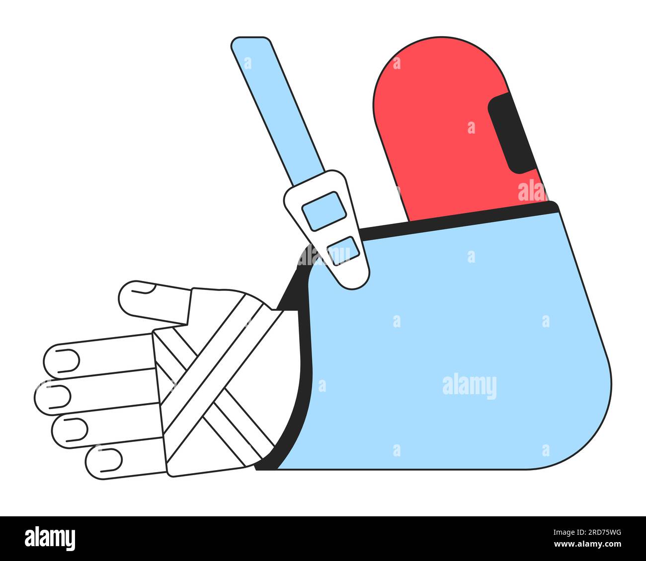 Sprained wrist sling hi-res stock photography and images - Alamy