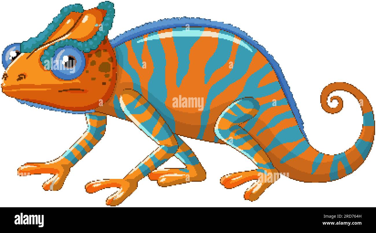 Chameleon Cartoon Drawing