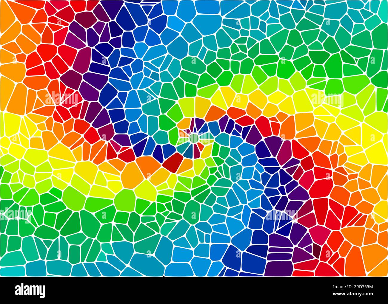 Abstract stained glass background , the colored elements arranged in ...