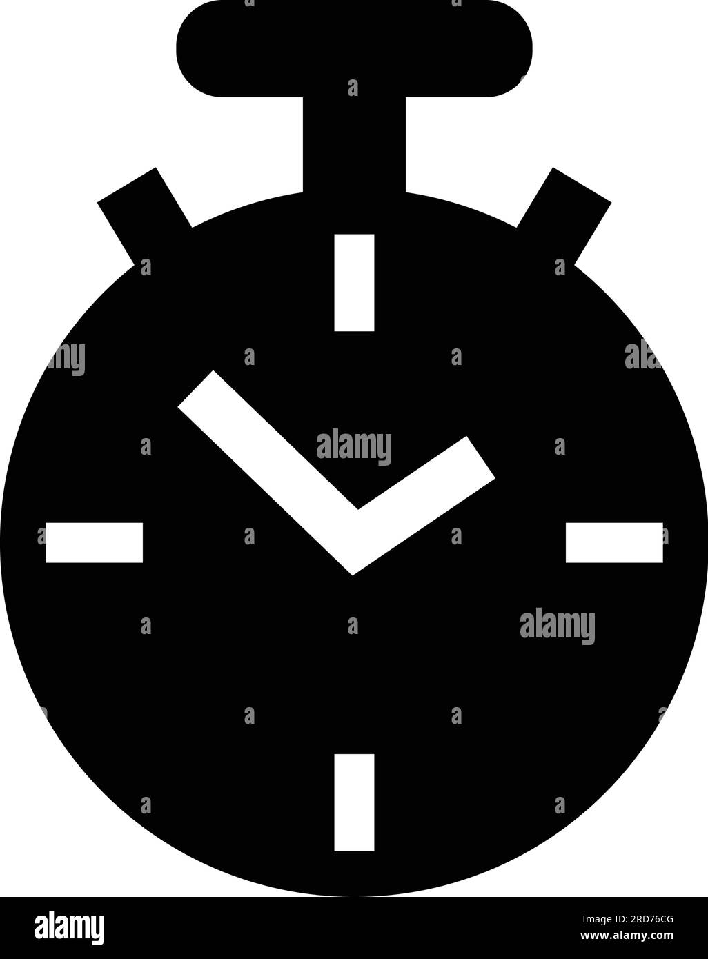 Stopwatch icon design template vector isolated Stock Vector Image & Art ...