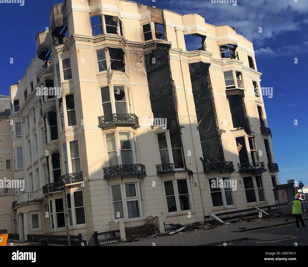 Grade 2 listed royal albion hotel brighton uk hi-res stock photography ...