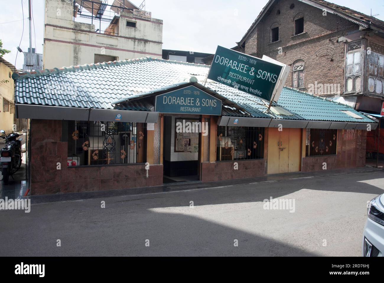Pune- Dorabjee & Sons restaurant, Dastur Meher Road, established in ...