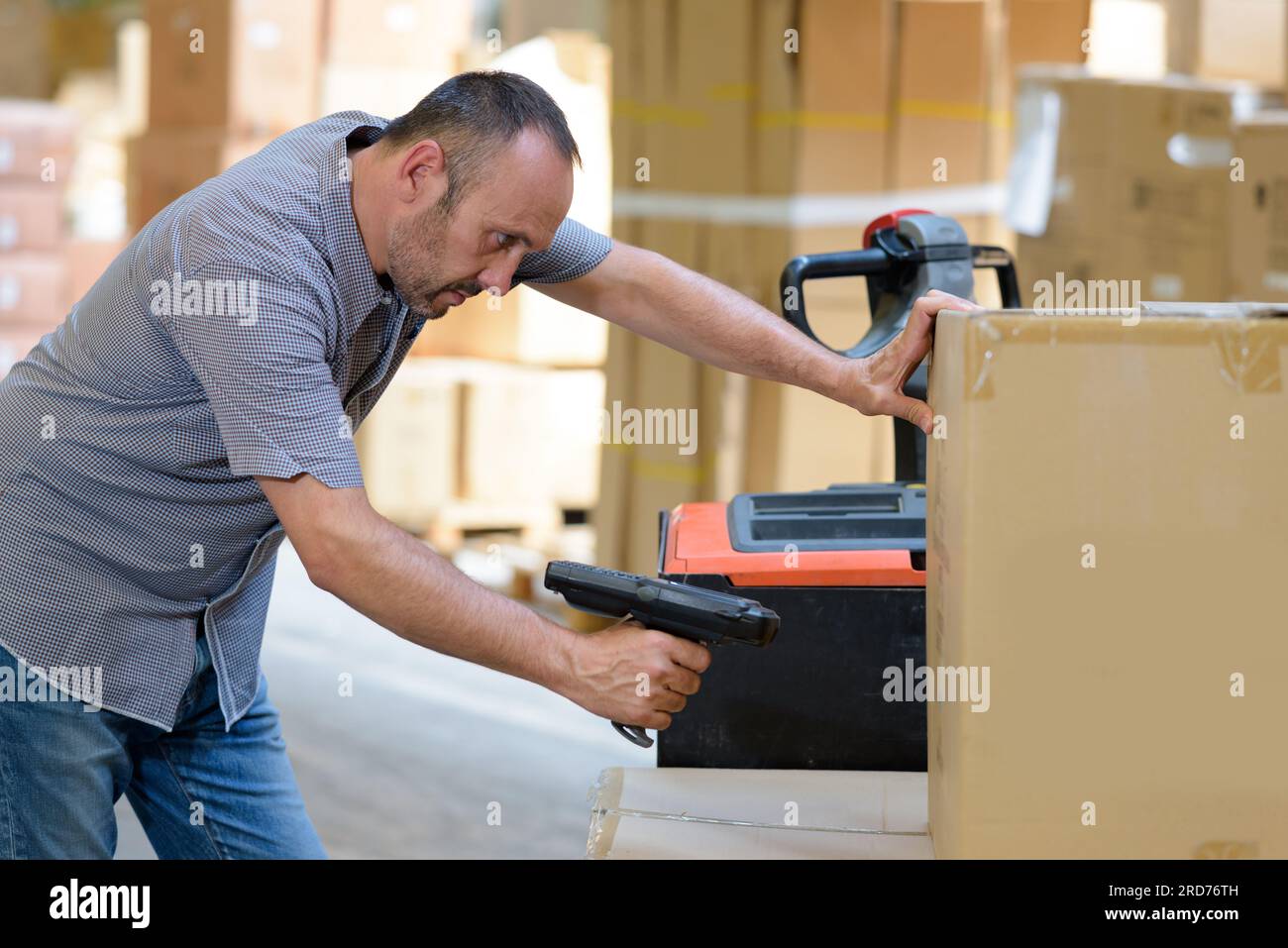 Handheld loader hi-res stock photography and images - Alamy