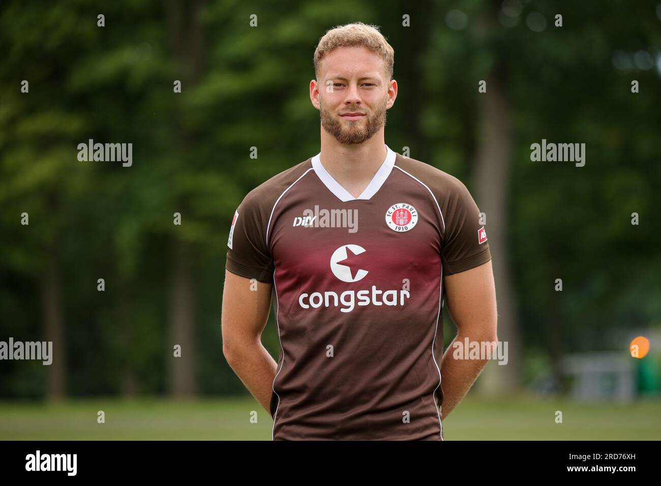 Hamburg, Germany. 18th July, 2023. Soccer: 2. Bundesliga, photo session ...
