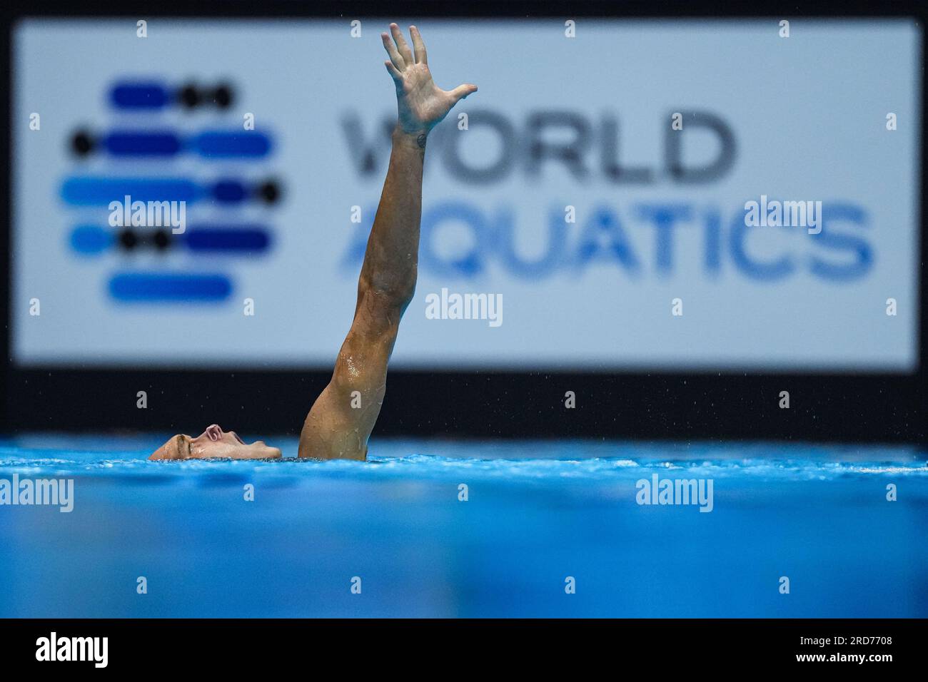 Fukuoka, Japan. 19th July, 2023. Kenneth Gaudet of the United States ...