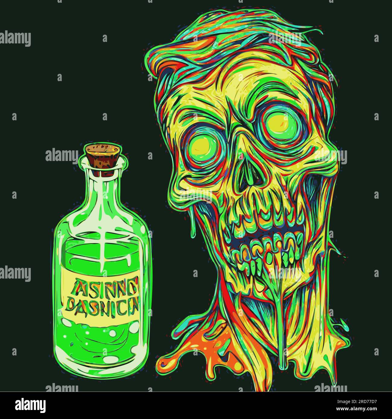 Acid attack art Stock Vector Images - Alamy