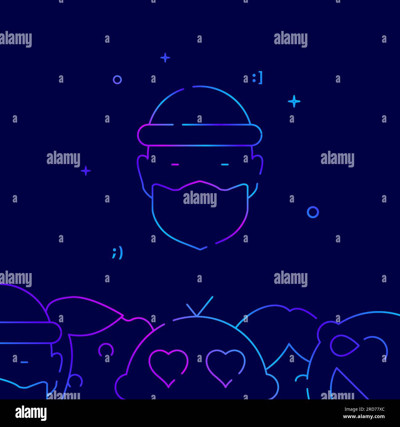 Smiley visage emoji hi-res stock photography and images - Alamy