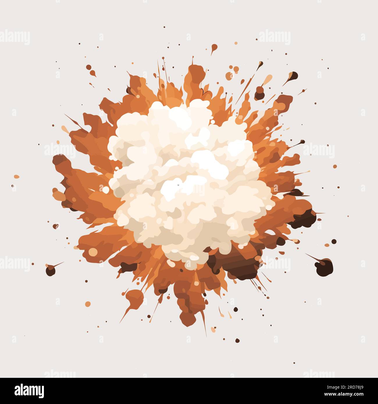 Brown smog Stock Vector Images - Alamy