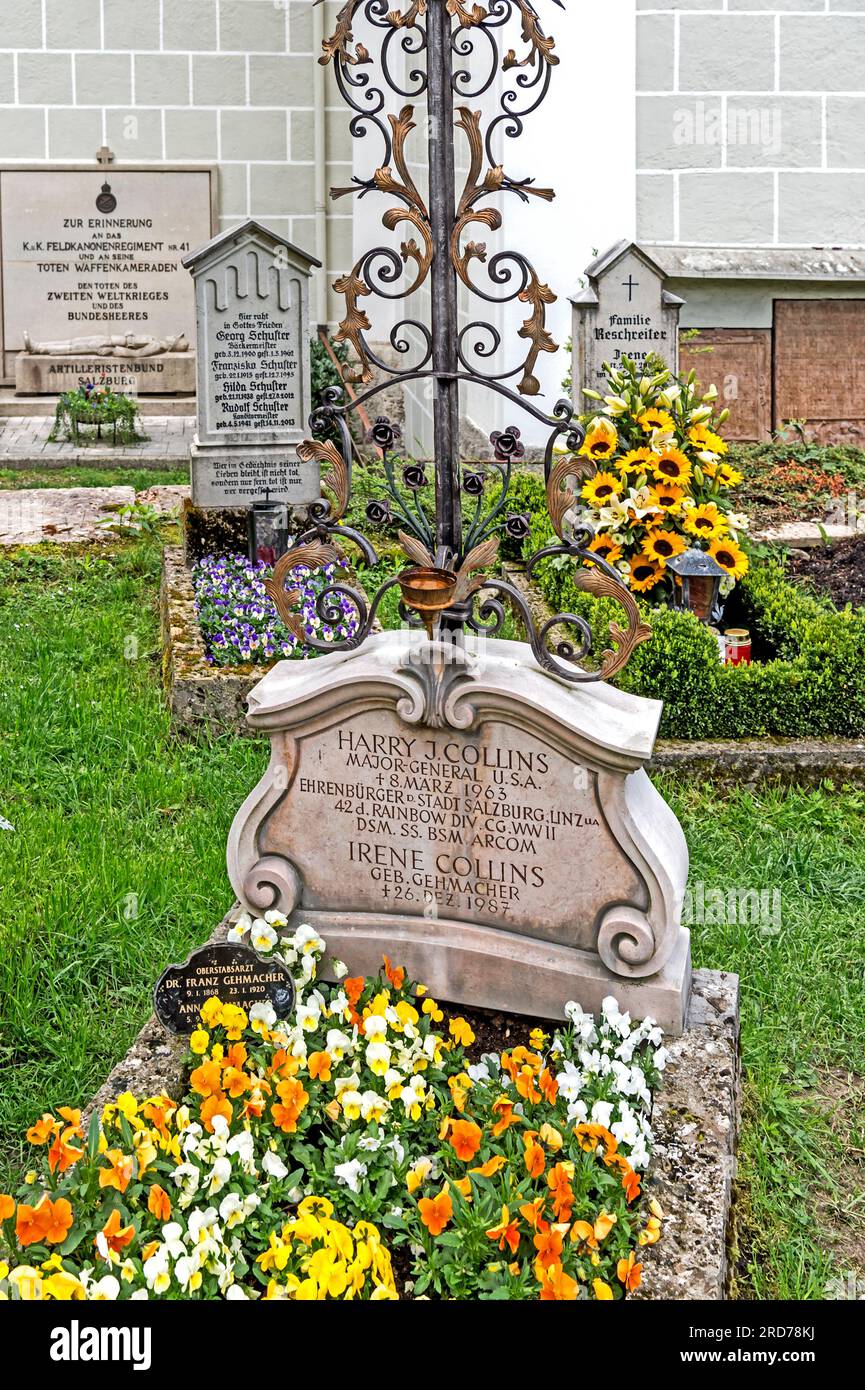 Salzburg (Austria): Cemetery St. Peter; Friedhof an der St. Peter ...