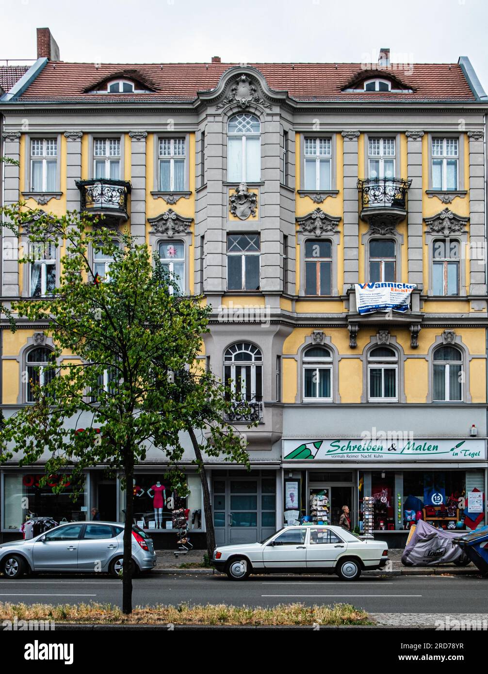 Historic listed building, Berliner Str. 5, Alt-Tegel, Reinickendorf ...