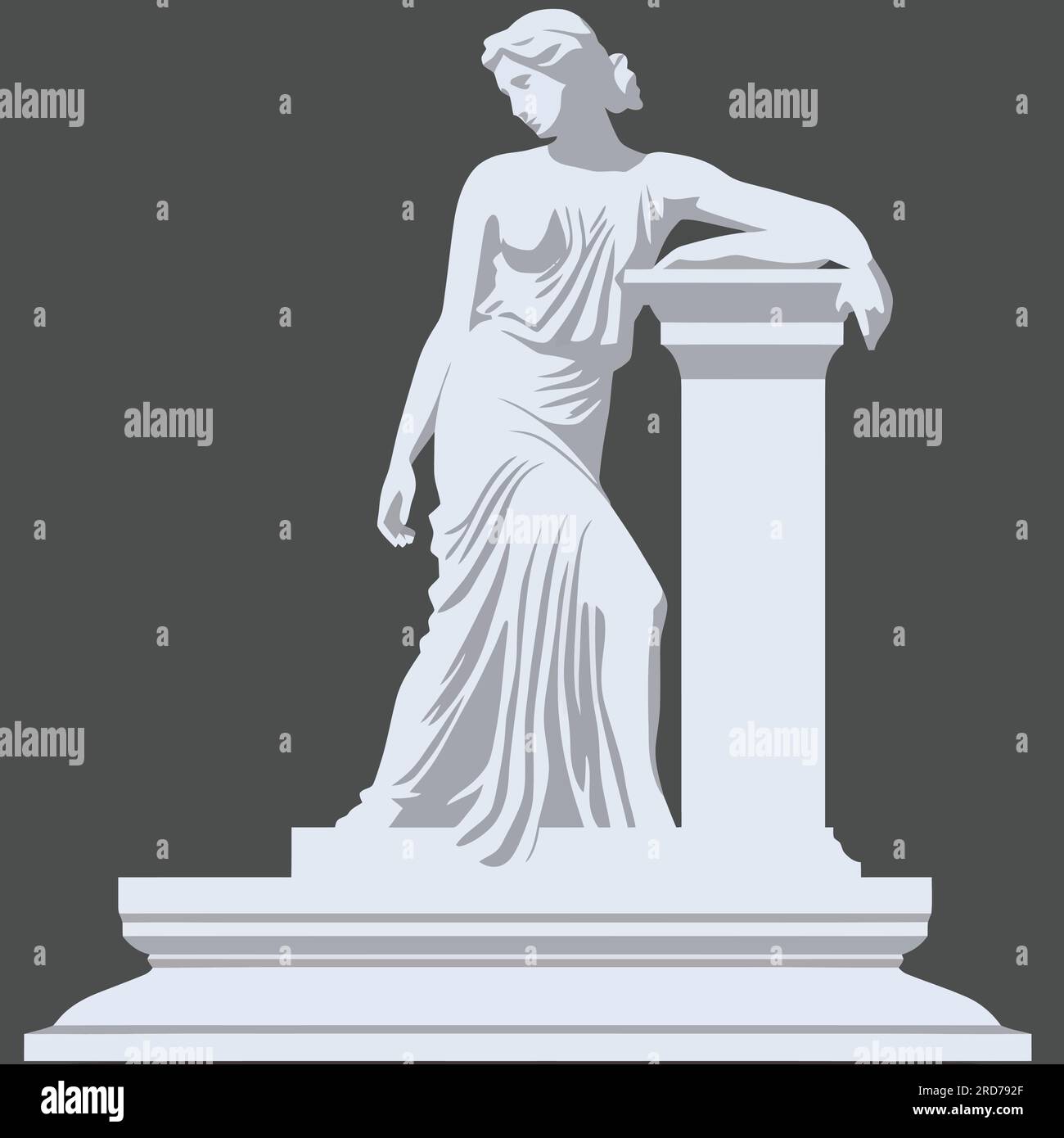 Marble goddess face Stock Vector Images - Alamy