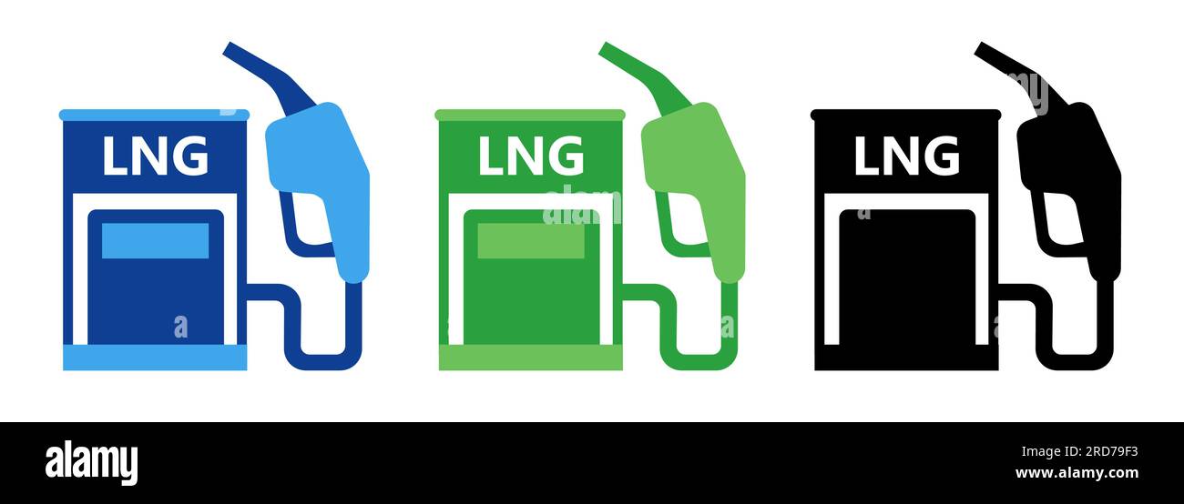 Lng service station Stock Vector Images - Alamy