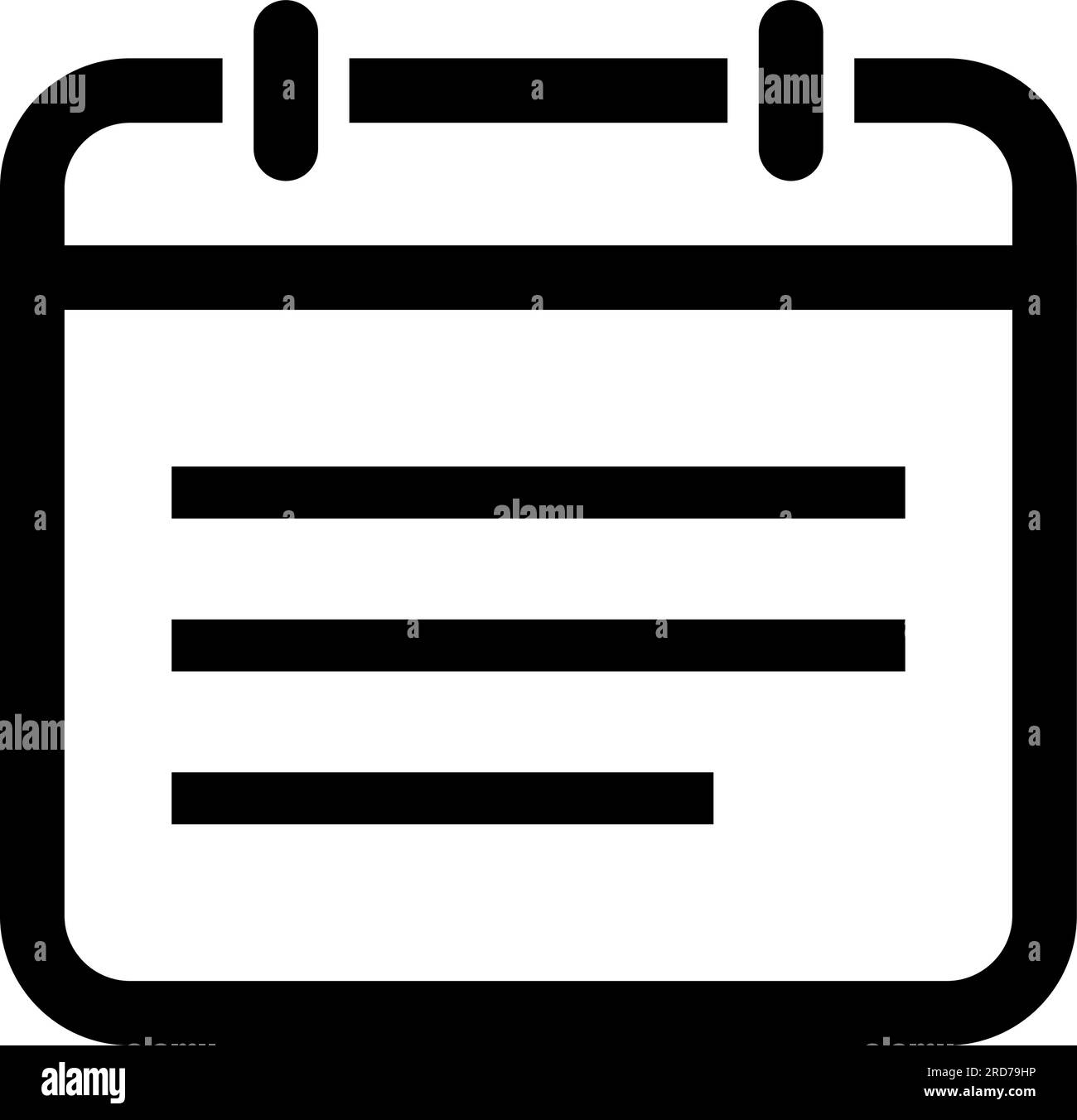 Time reminder note on Stock Vector Images - Alamy