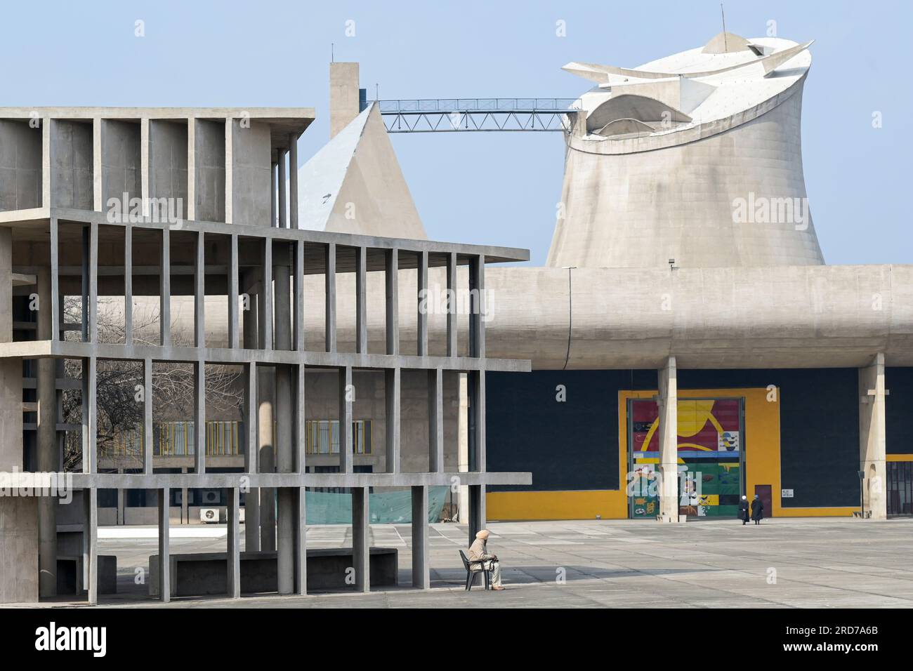 INDIA, Union territory, Chandigarh City, the master plan of the city ...