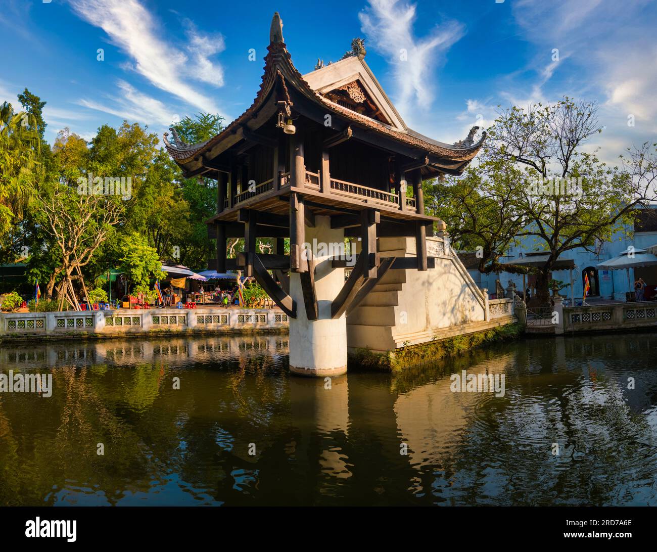 One Pillar pagoda in Hanoi, Vietnam Stock Photo - Alamy