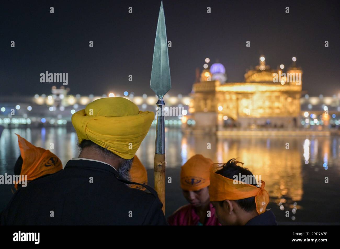INDIA, Punjab, Amritsar, Harmandir Sahib, the golden temple, the main ...