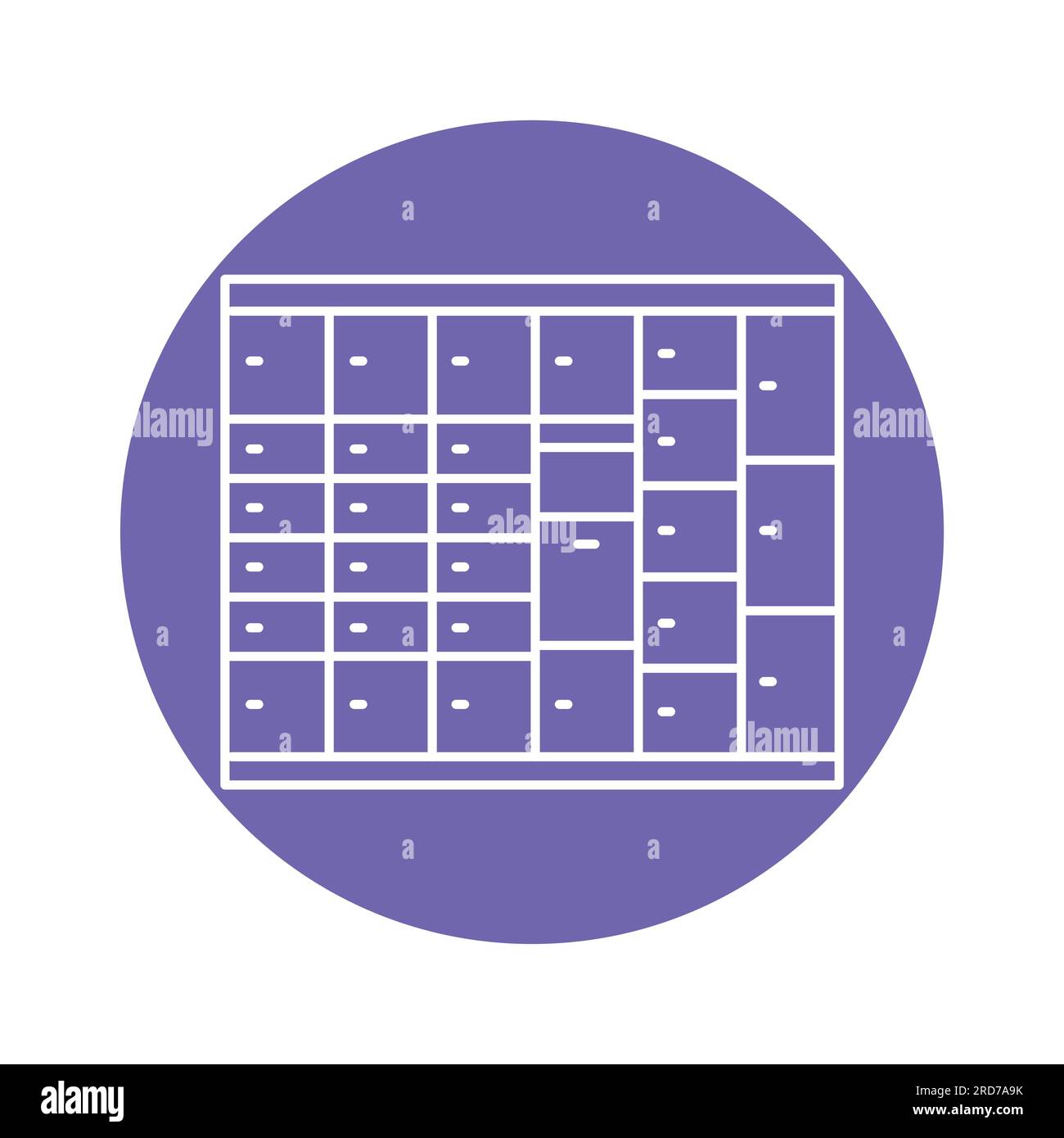 Self service in post office black line icon. Pictogram for web page ...