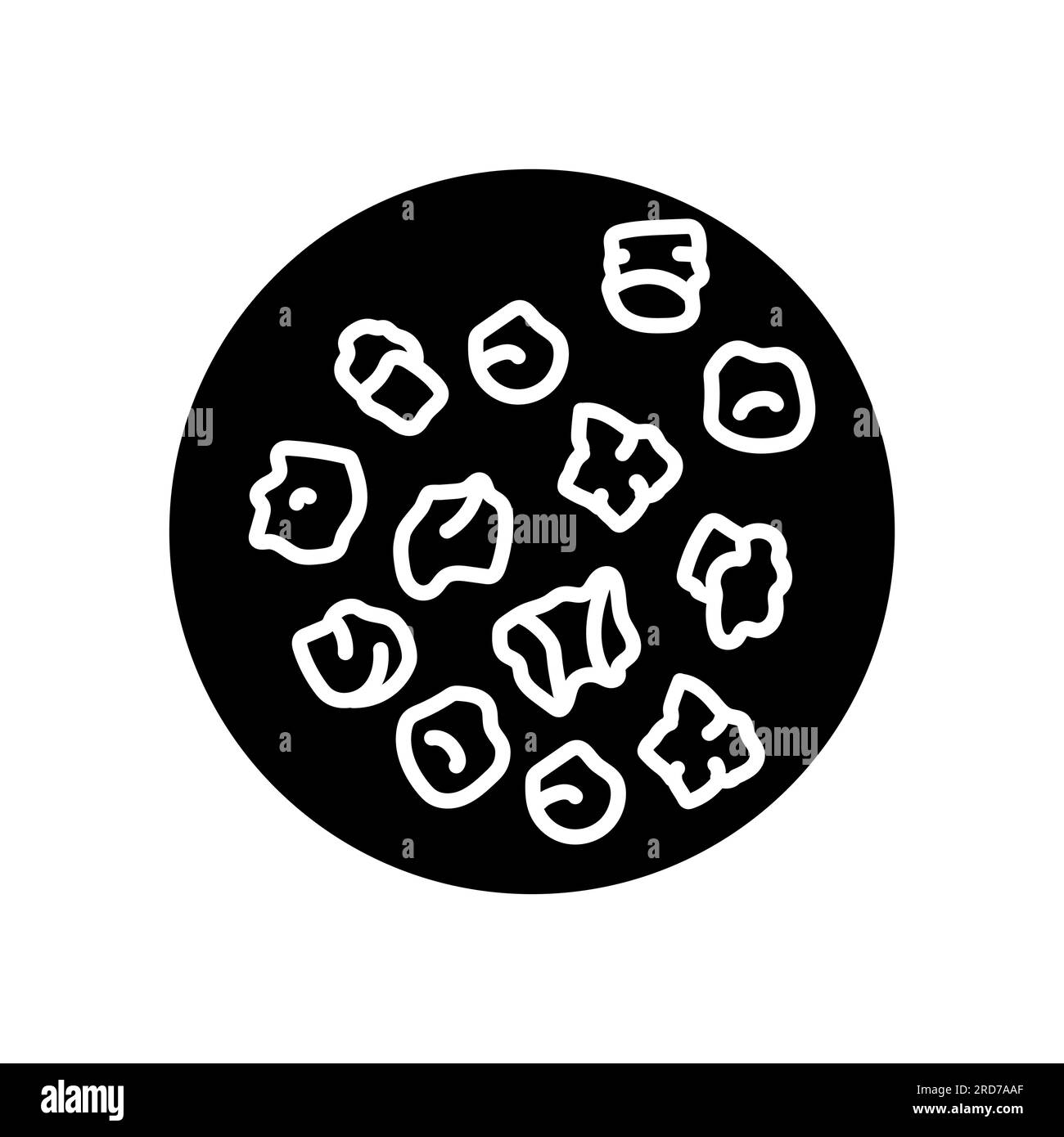 Beet seeds black line icon. Natural organic super food. Pictogram for ...