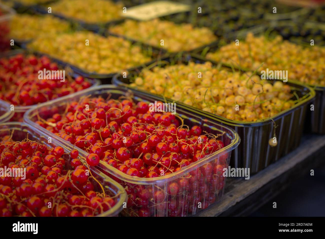 fruits and vegetables in the street market Stock Photo - Alamy