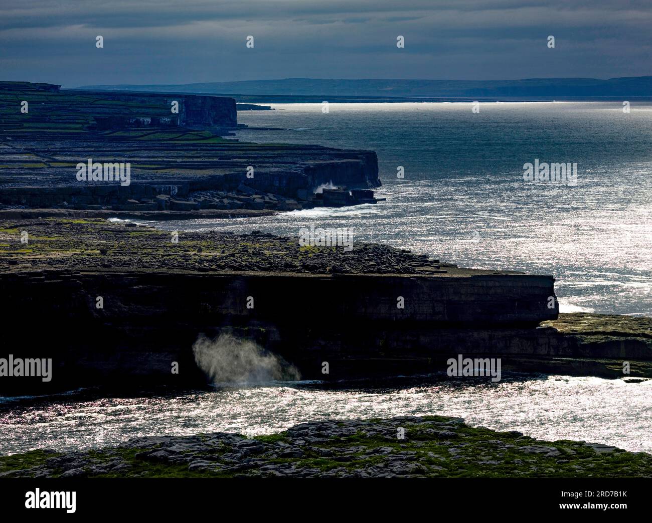 Inis Mor or Inishmore on the Aran Islands, County Galway, Ireland Stock ...