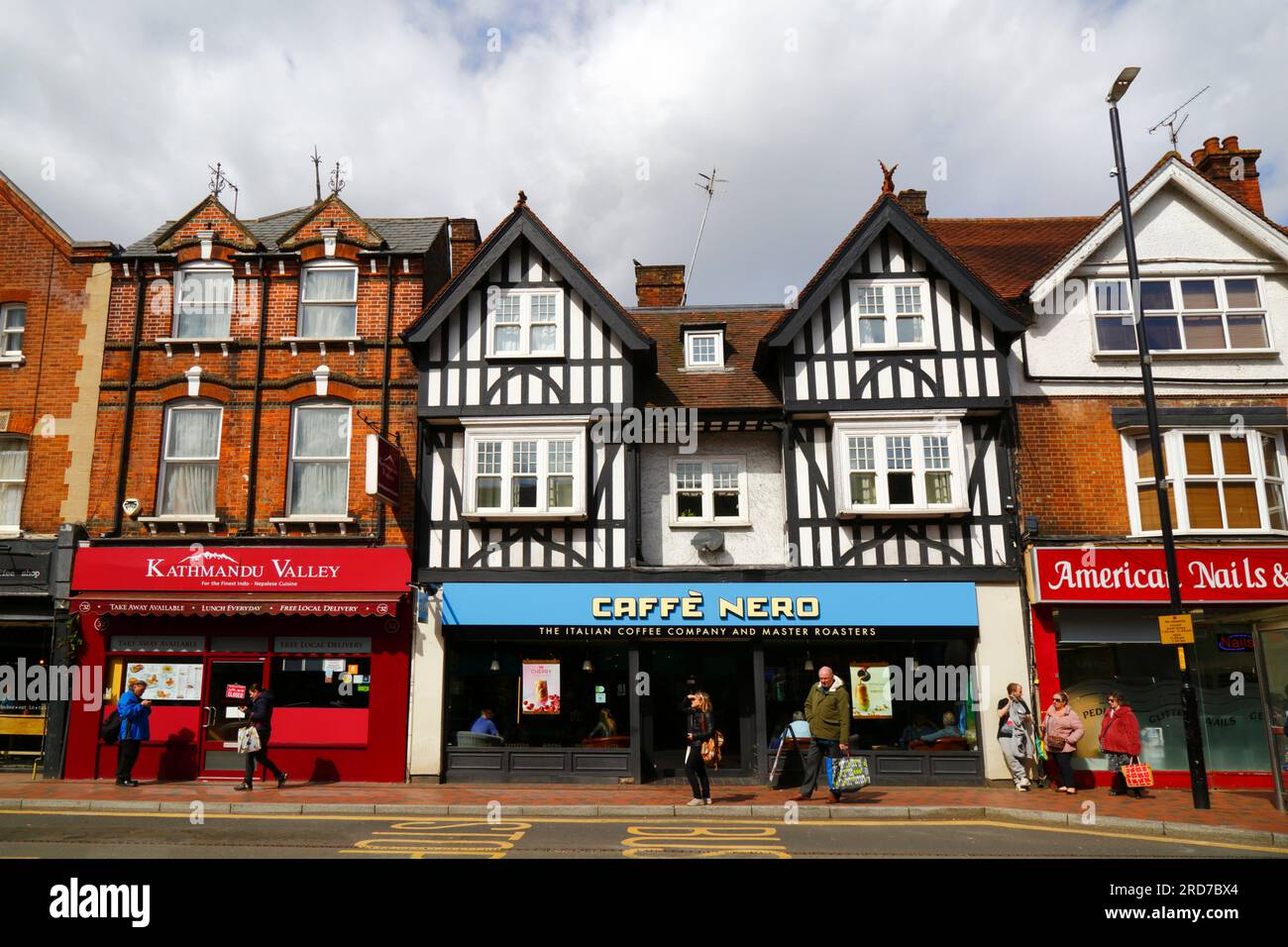 Kathmandu Valley Nepalese / Indian restaurant and Caffe Nero coffee ...